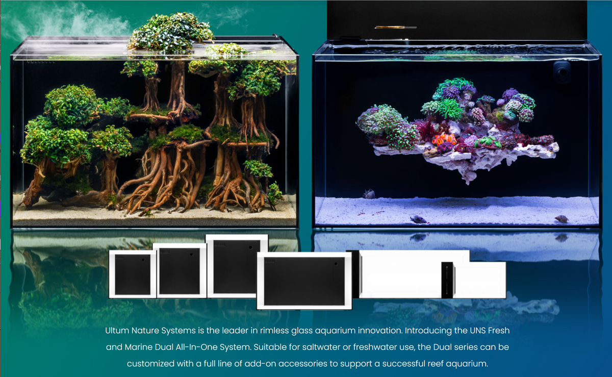 UNS AIO (All In One) Dual use Aquariums - Fresh And Marine – Nature ...