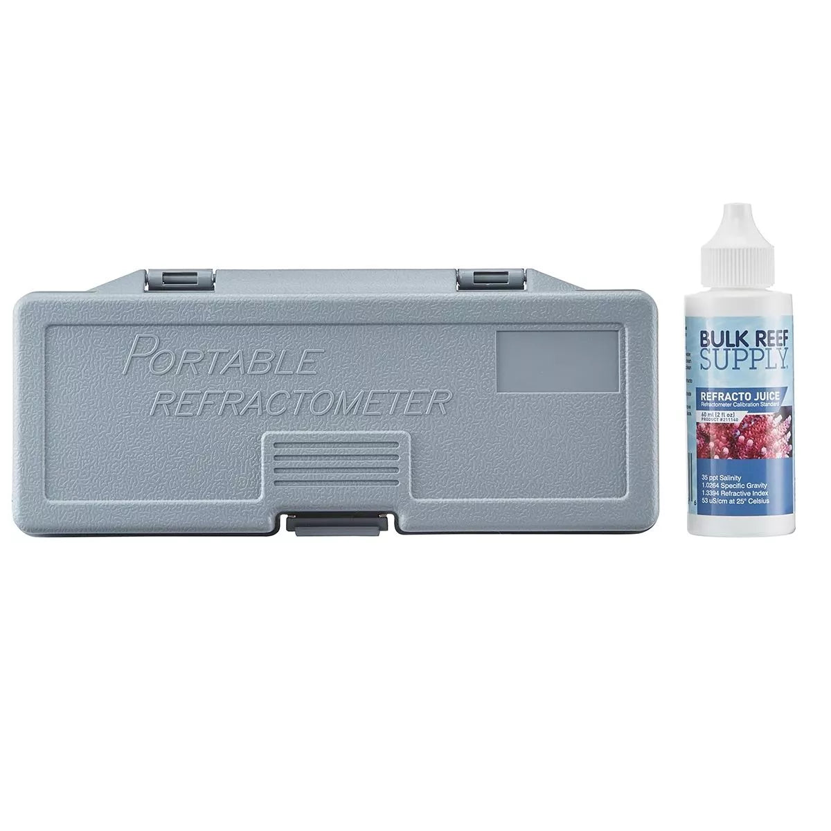 LED Refractometer for Reading Salinity with Calibration Fluid – Nature ...