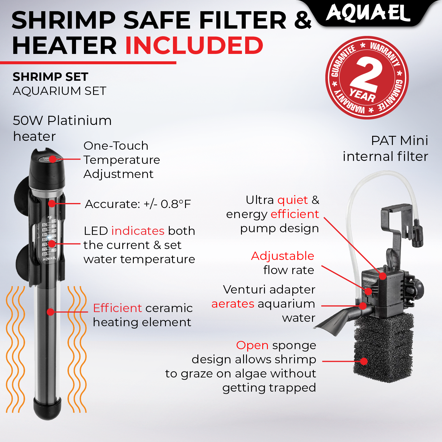 AQUAEL SHRIMP SET – Nature Aquariums USA