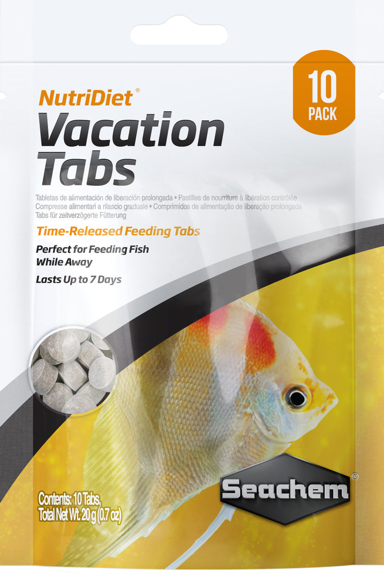 Seachem Laboratories Seachem NutriDiet Vacation Time-Released Tabs Fis ...