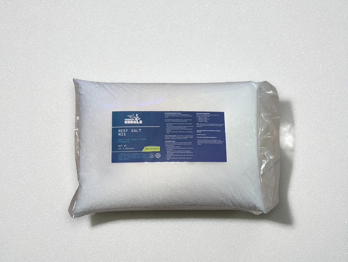 35 ppt Reef Salt Mix, Contains All Major and Minor Trace Elements for ...