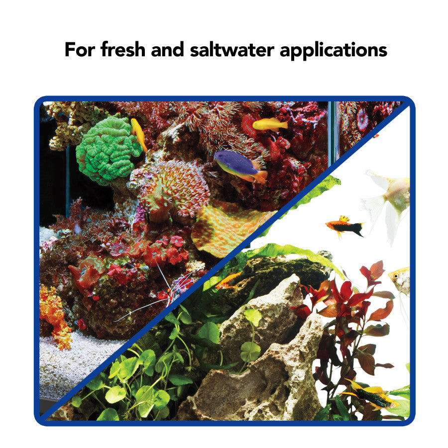 Aqueon Standard Rectangular Aquarium Tank Clear Silicone, Black Trim ...