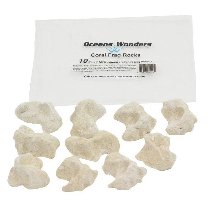 Oceans Wonders Coral Frag Rocks - 10 Pack – Nature Aquariums USA