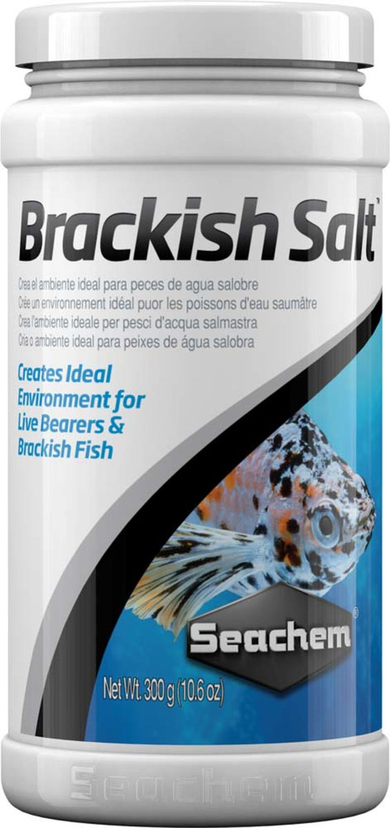Seachem Brackish Salt 300gm/10.6oz – Nature Aquariums USA