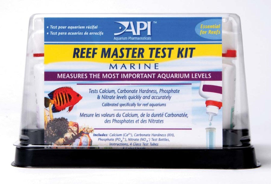 API Saltwater Reef Master Test Kit 1ea – Nature Aquariums USA