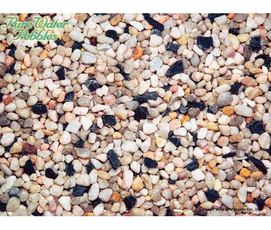 Pure Water Pebbles Premium Fresh Water Rainbow Gems Natural Aquarium G ...