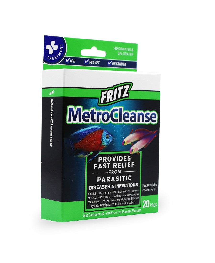 Metro Cleanse Anti-Parasitic Medication 10G – Nature Aquariums USA